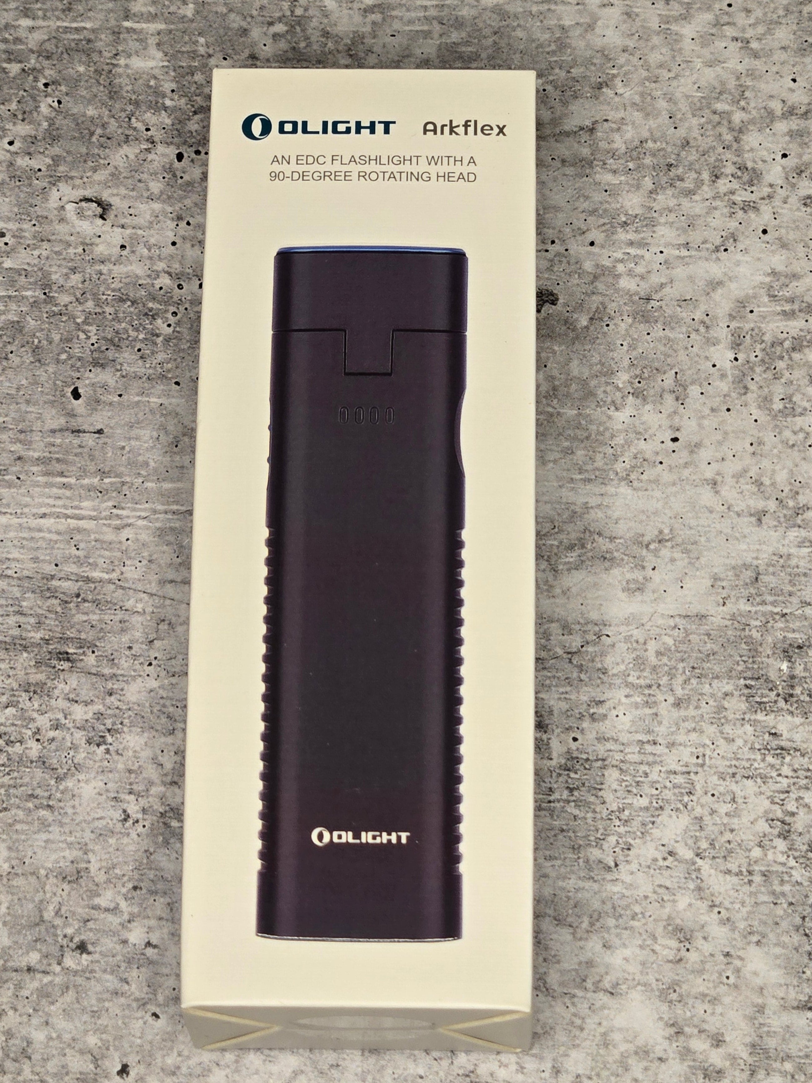 Olight Arkflex Right Angle LED Flashlight 1,000 Lumens Black | Dynamic ...