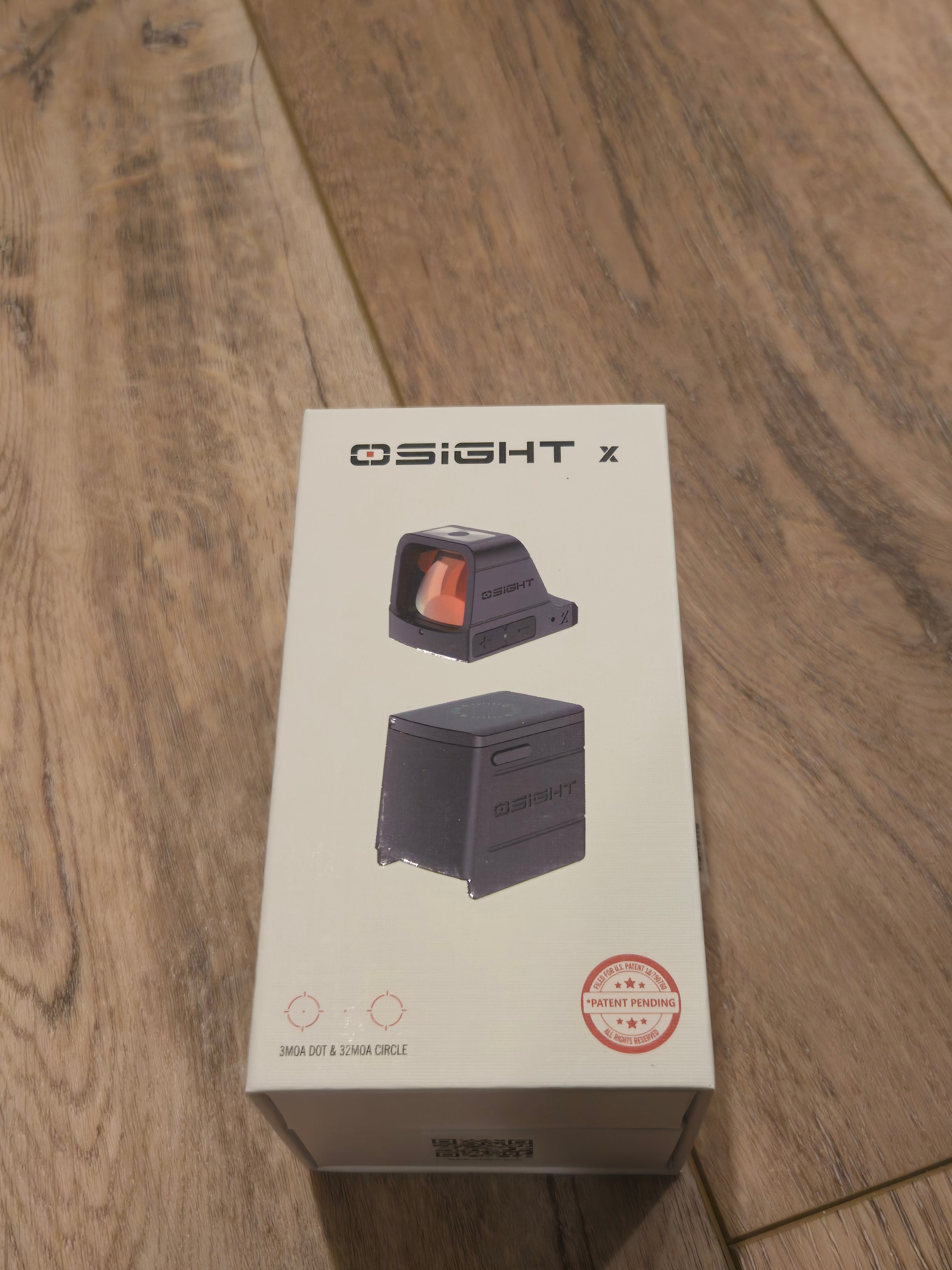 Olight Osight X 3 MOA with Magnetic Charging Cover Red Dot Black ...