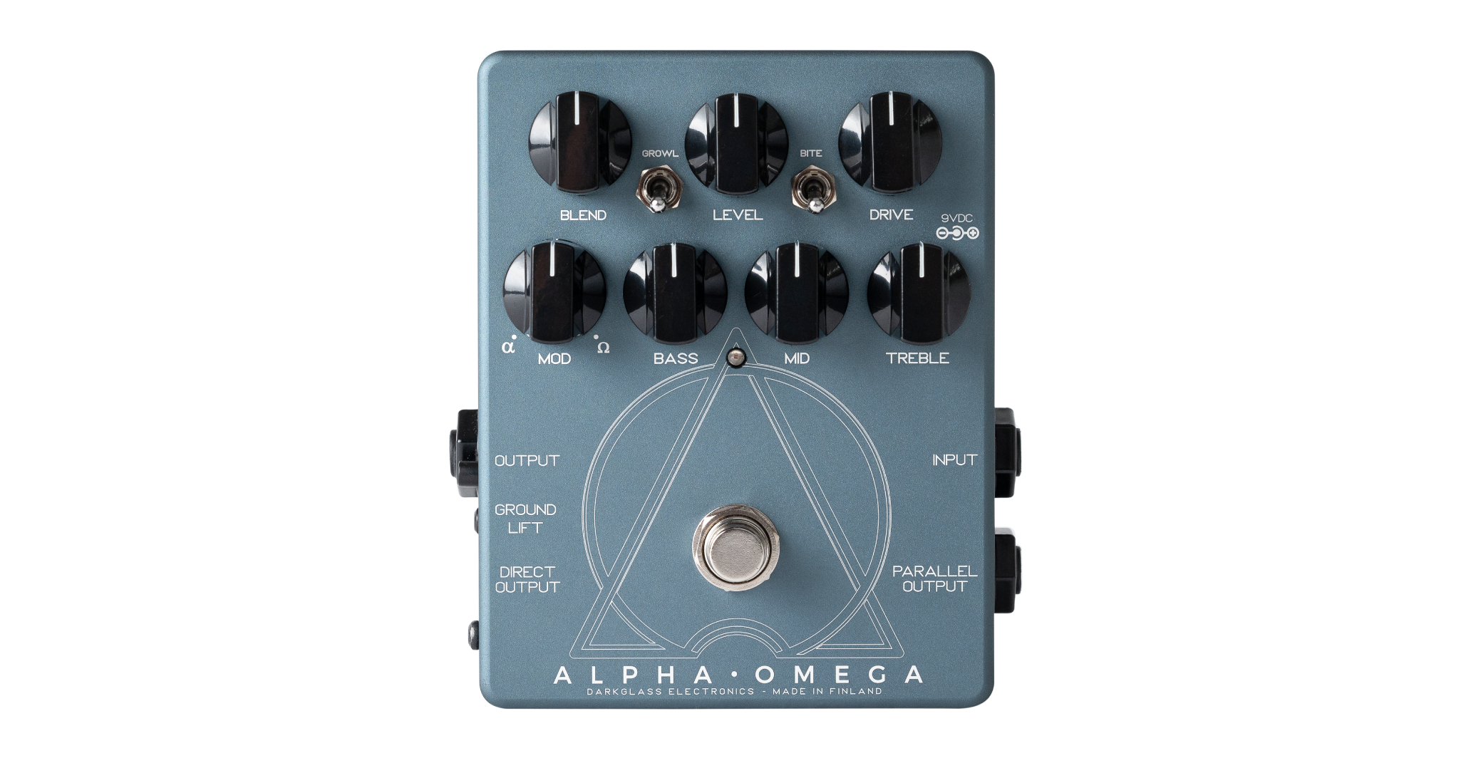 Darkglass Alpha Omega Distortion Bass Pedal | Dynamic Pedals and Amps