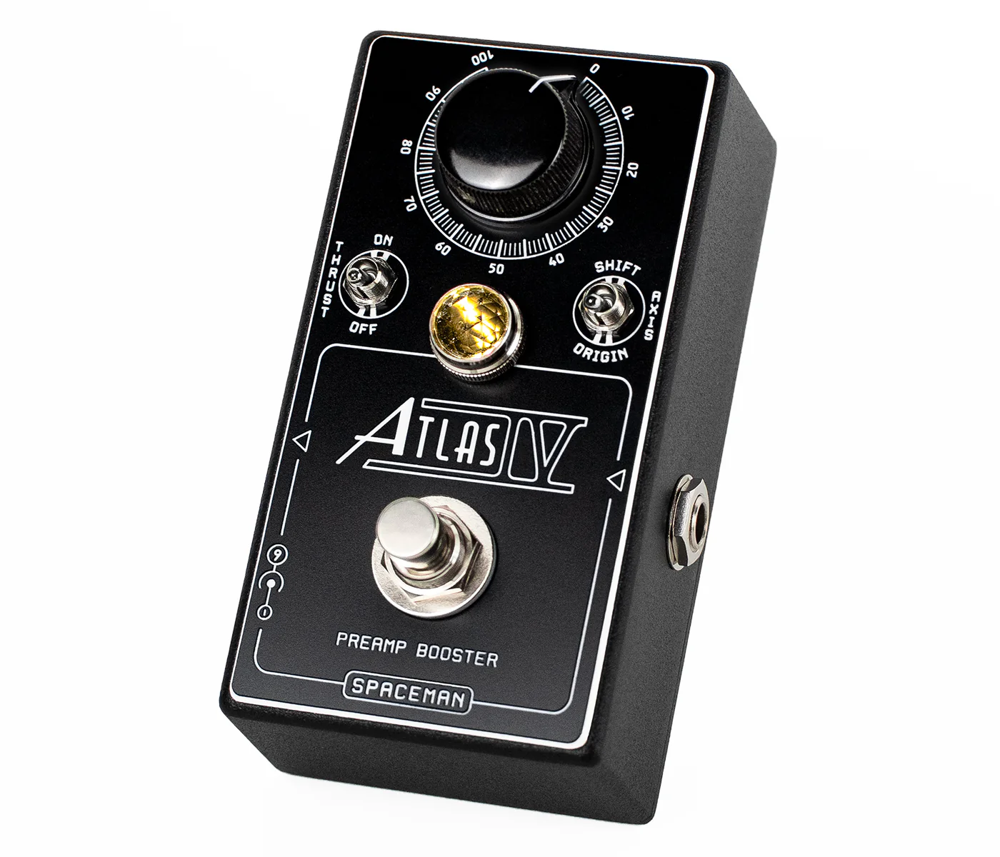 Spaceman Atlas IV Preamp Booster PDX Custom Series Black | Dynamic ...