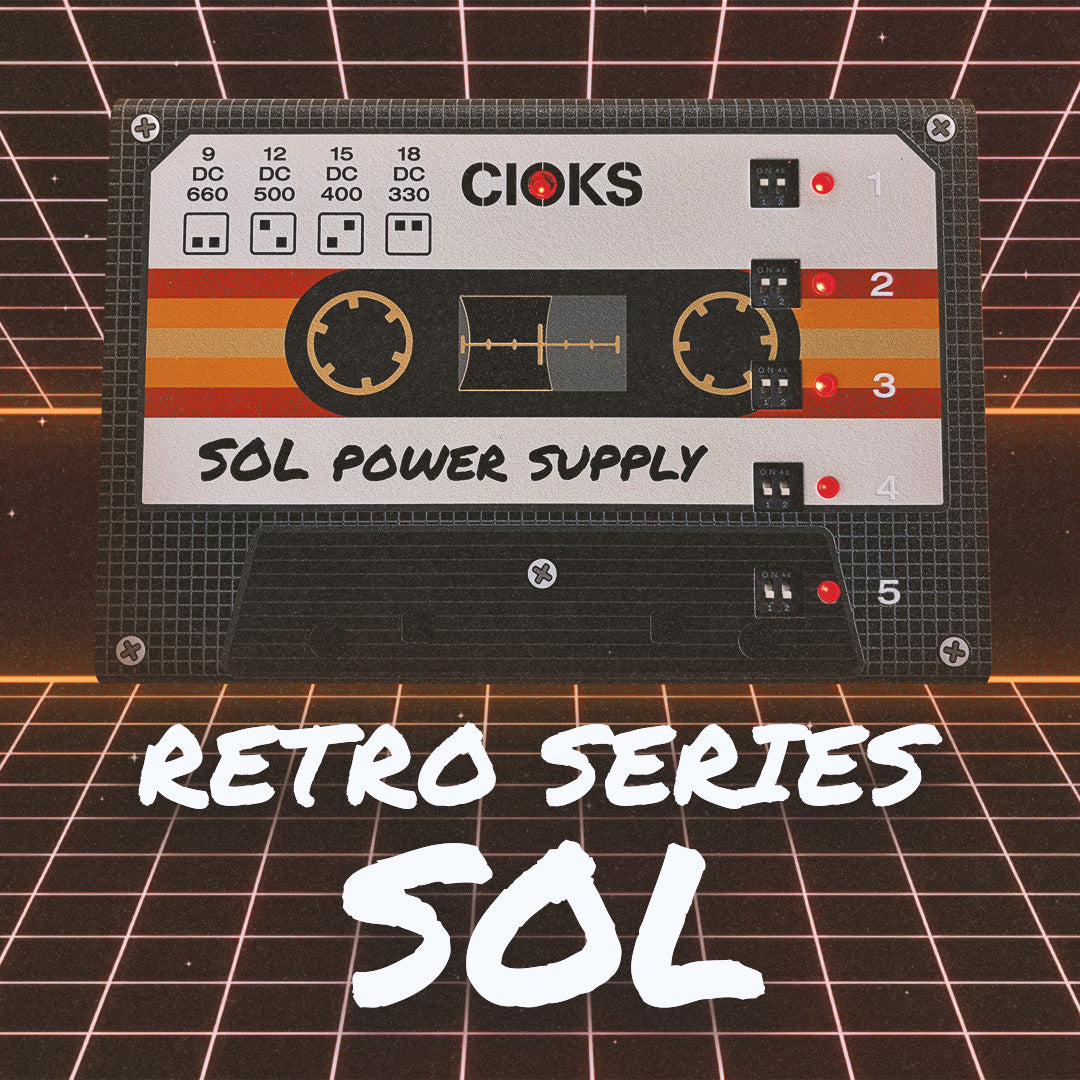 CIOKS SOL Limited Edition Cassette Tape Power Supply 5 Isolated Outputs ...